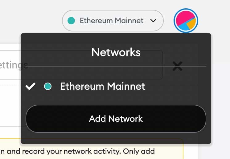 Adding Shardeum Network to MetaMask